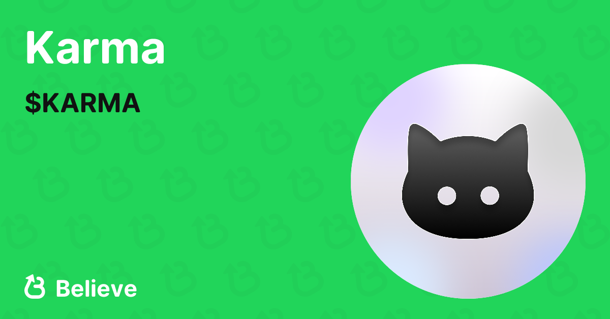 $KARMA on Believe